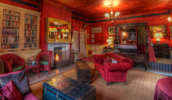 Red Room | Strattons Hotel, luxury boutique hotel Swaffham, Norfolk